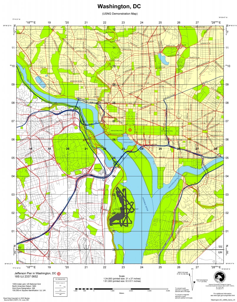 US National Grid Training Information And Maps Survivalist Forum